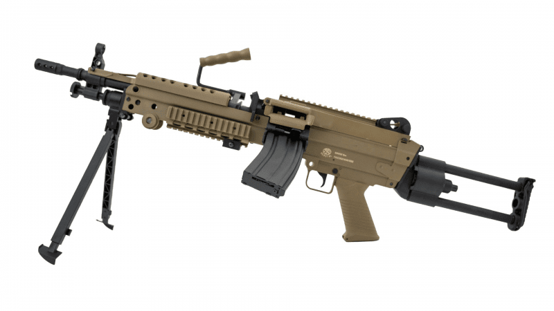 Cybergun FN M249 Para (N) ETU AEG - Tan - AEG