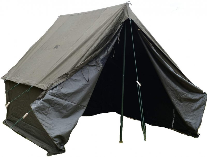 Mil-Tec US OD Small Wall Army Tent - Tents