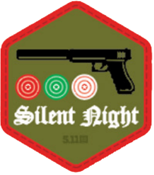 5.11 Tactical Silent Night Patch - Morale patches