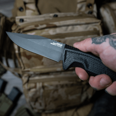 SOG Recondo FX - Black Straight Edge