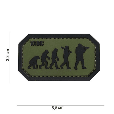 101 INC PVC Patch - Airsoft Evolution - Moralhöjare