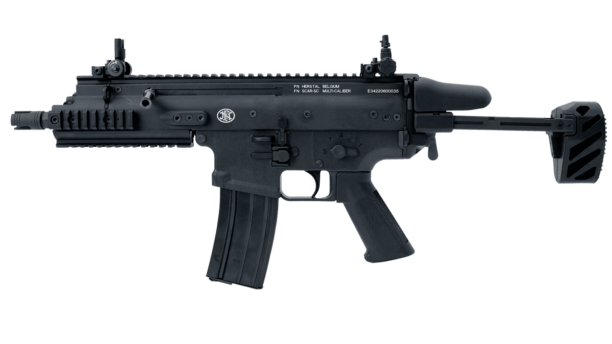 Cybergun Bolt FN Scar-SC BRSS EBBR AEG - Black - AEG