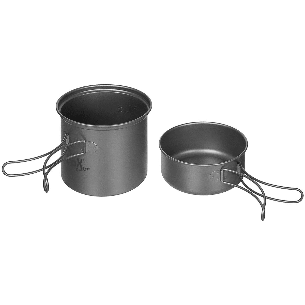 MFH Fox Titanium Mess Kit - Pots & pans