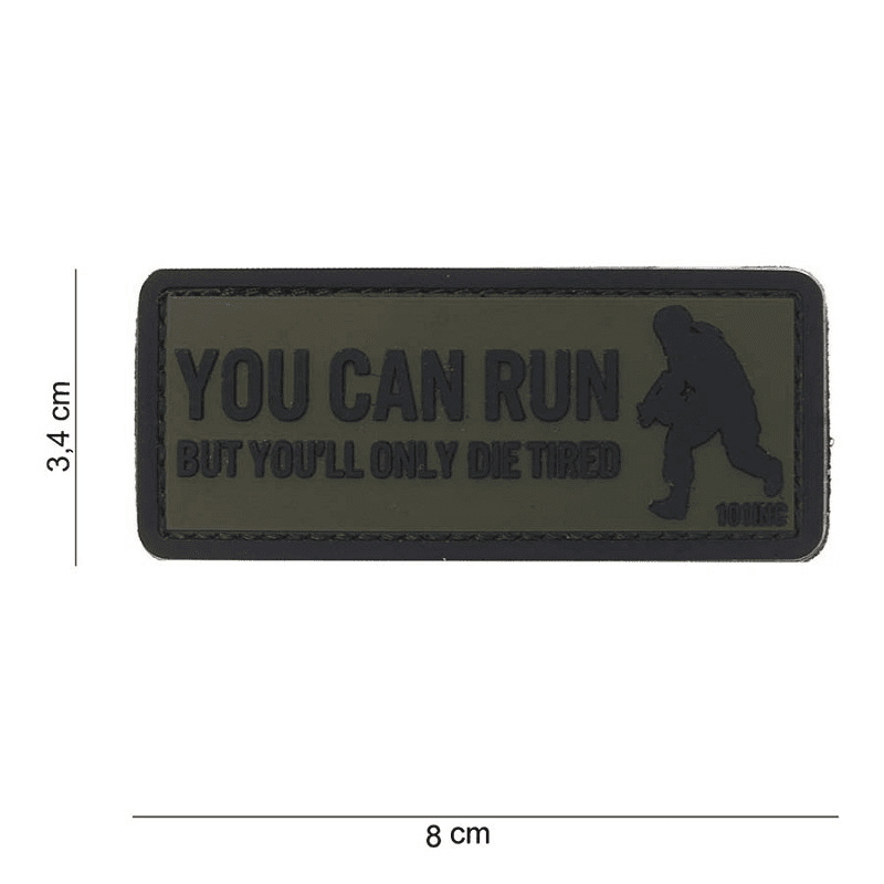 101 INC PVC Patch - You Can Run - Morale patches