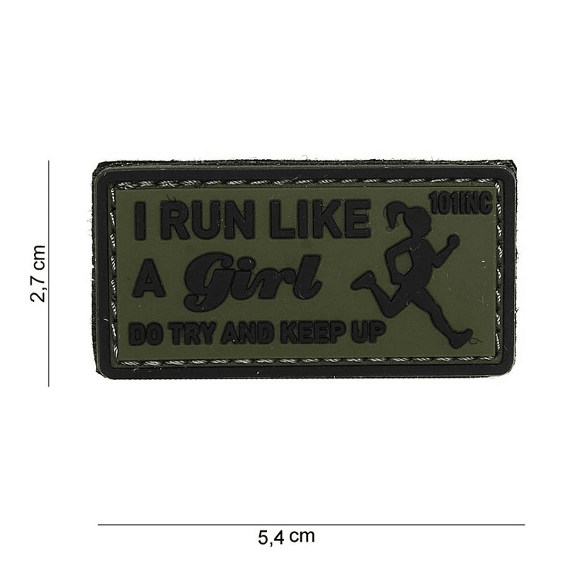 101 INC PVC Patch - I Run Like - Moralhöjare