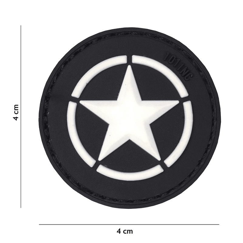 101 INC PVC Patch - Allied star - Moralhöjare