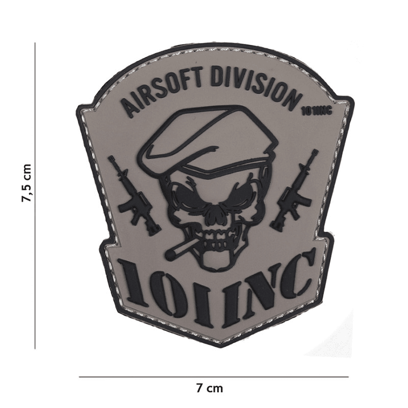 101 INC PVC Patch - Airsoft Division - Moralhöjare