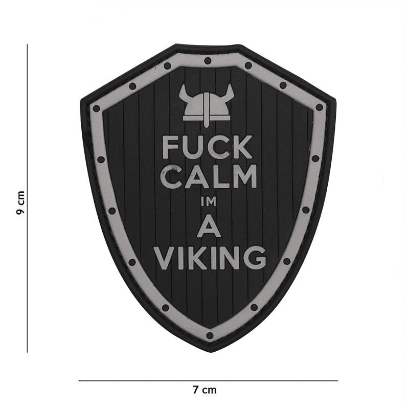 101 INC PVC Patch - Fuck Calm - Moralhöjare