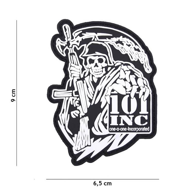 101 INC PVC Patch - Reaper Gun - Morale patches