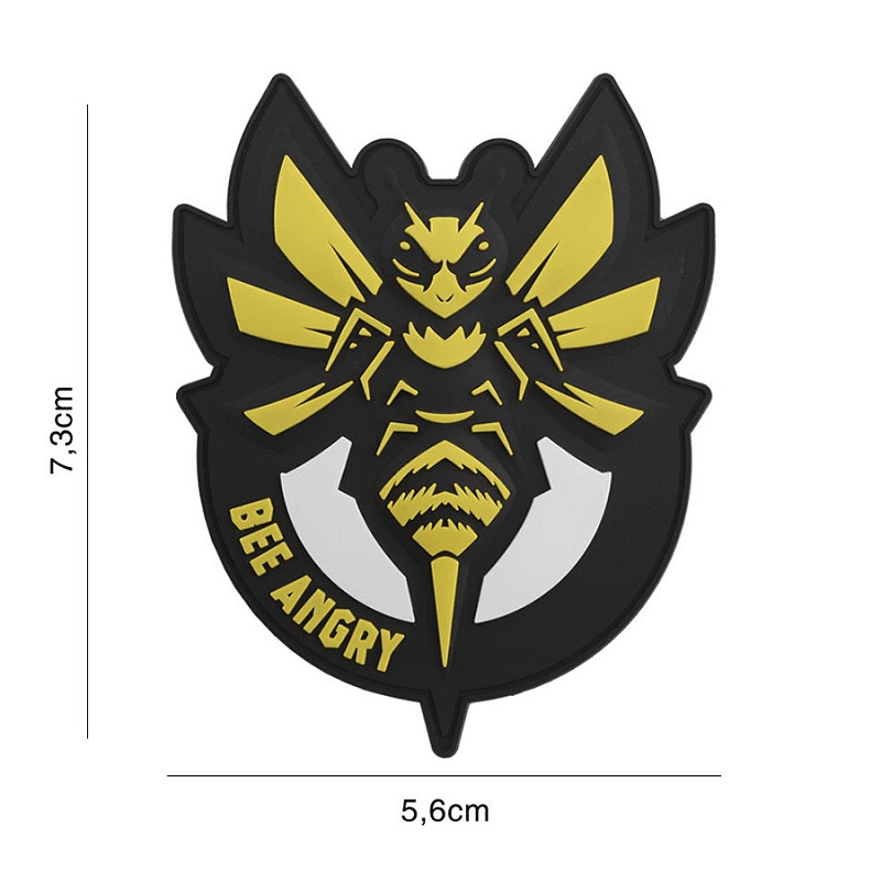 101 INC PVC Patch - Bee Angry - Morale patches