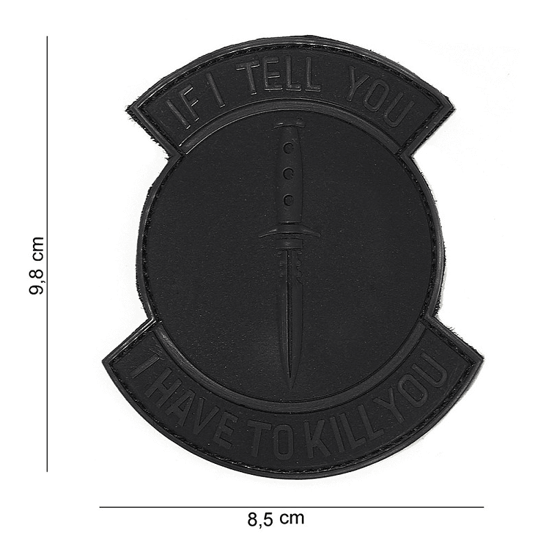 101 INC PVC Patch - If I Tell You - Moralhöjare