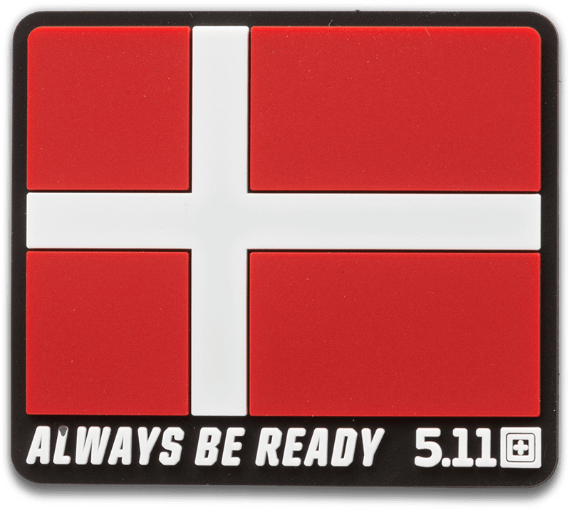 5.11 Tactical Danska Flaggan Patch - Moralhöjare