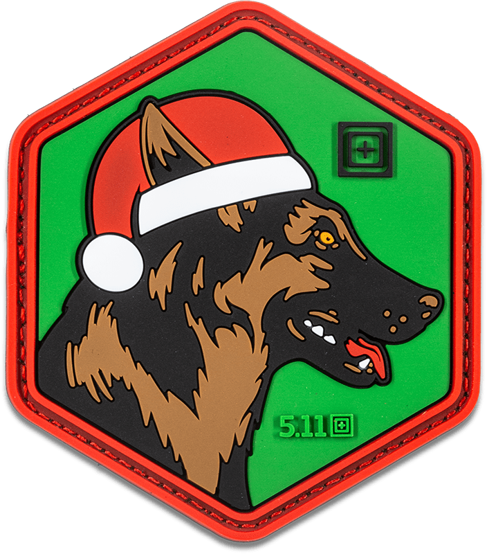 5.11 Tactical Santa Shepherd Patch - Morale patches