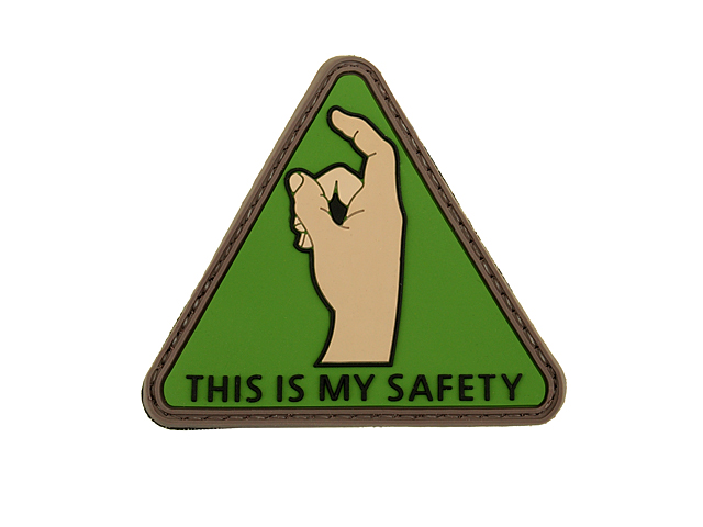 PVC Patch This is my Safety - Morale patches