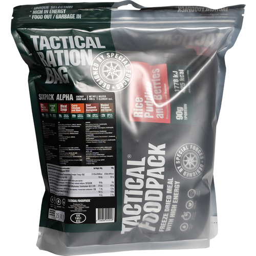 Tactical Foodpack Six Pack Alpha - Food