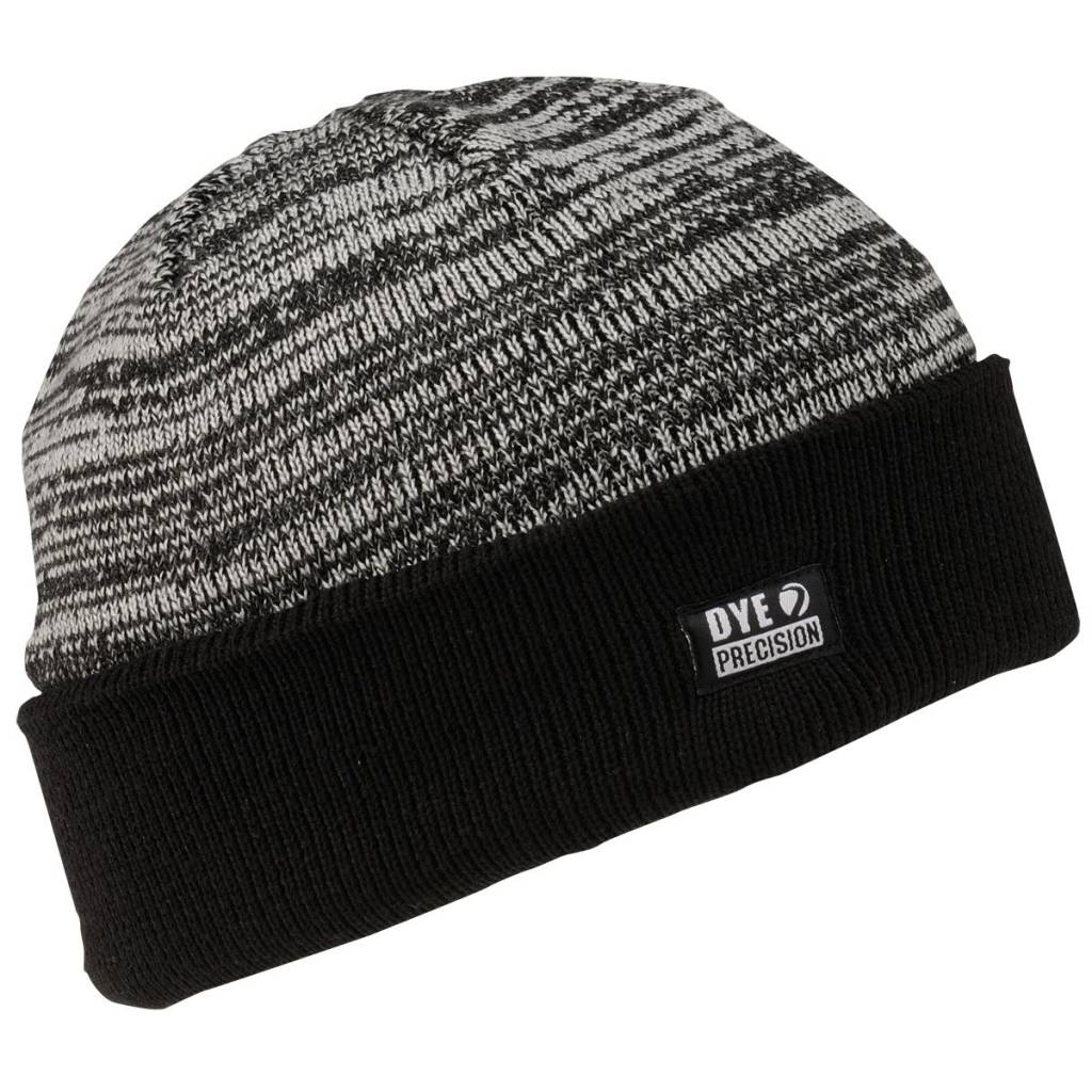 Dye Beanie Shredded - Heather/Black - Beanies & hats