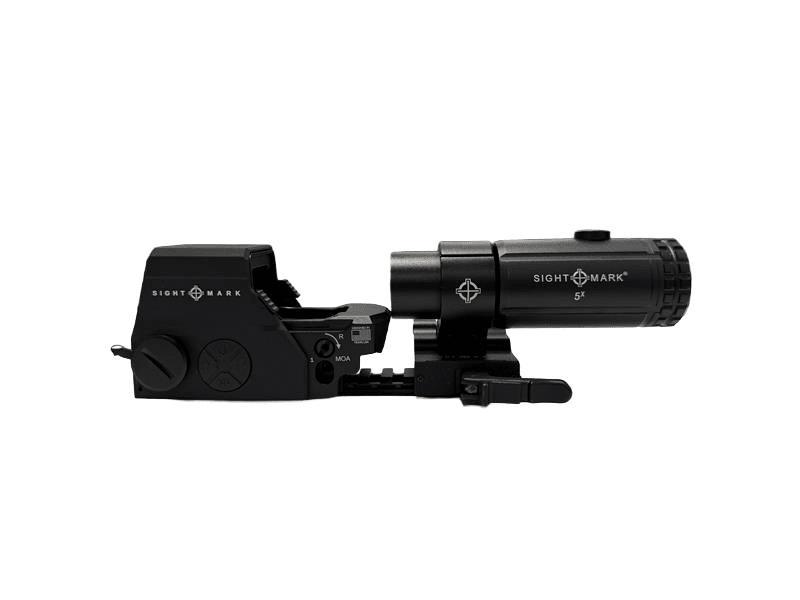 Sightmark Ultra Shot FMS Reflex Sight - M-Spec + T-5 Magnifier Kit