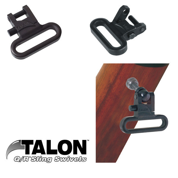 Talon Belt Bracket Set 1" Steel Quick Release - Black