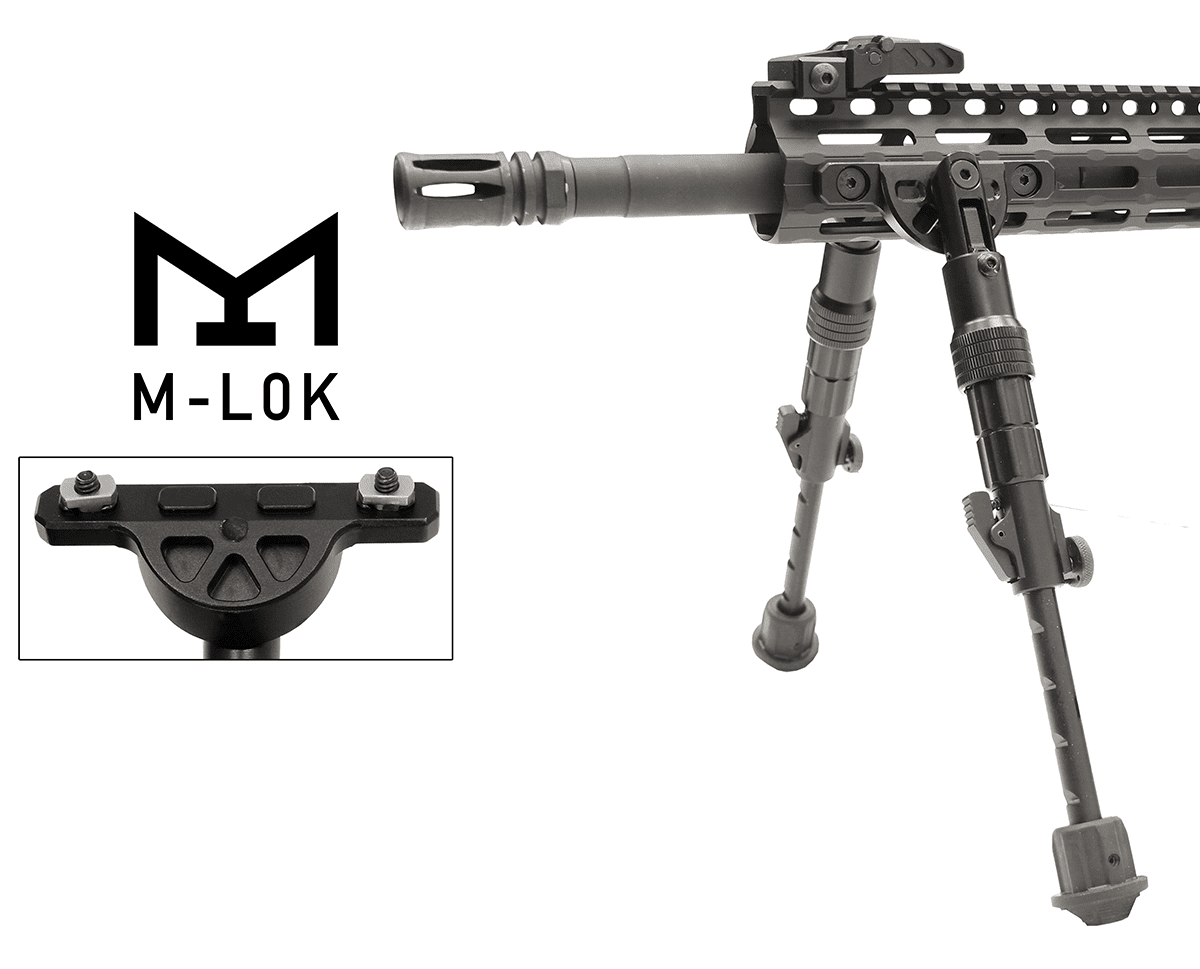 UTG Recon Flex Bipod 14,5-20,3cm Center Height M-LOK