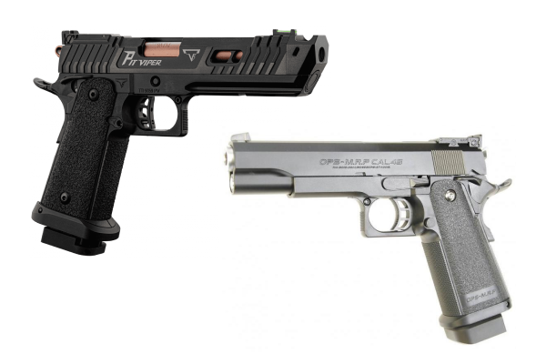 1911 och Hi Capa airsoft - Klassiska och moderna airsoftpistoler